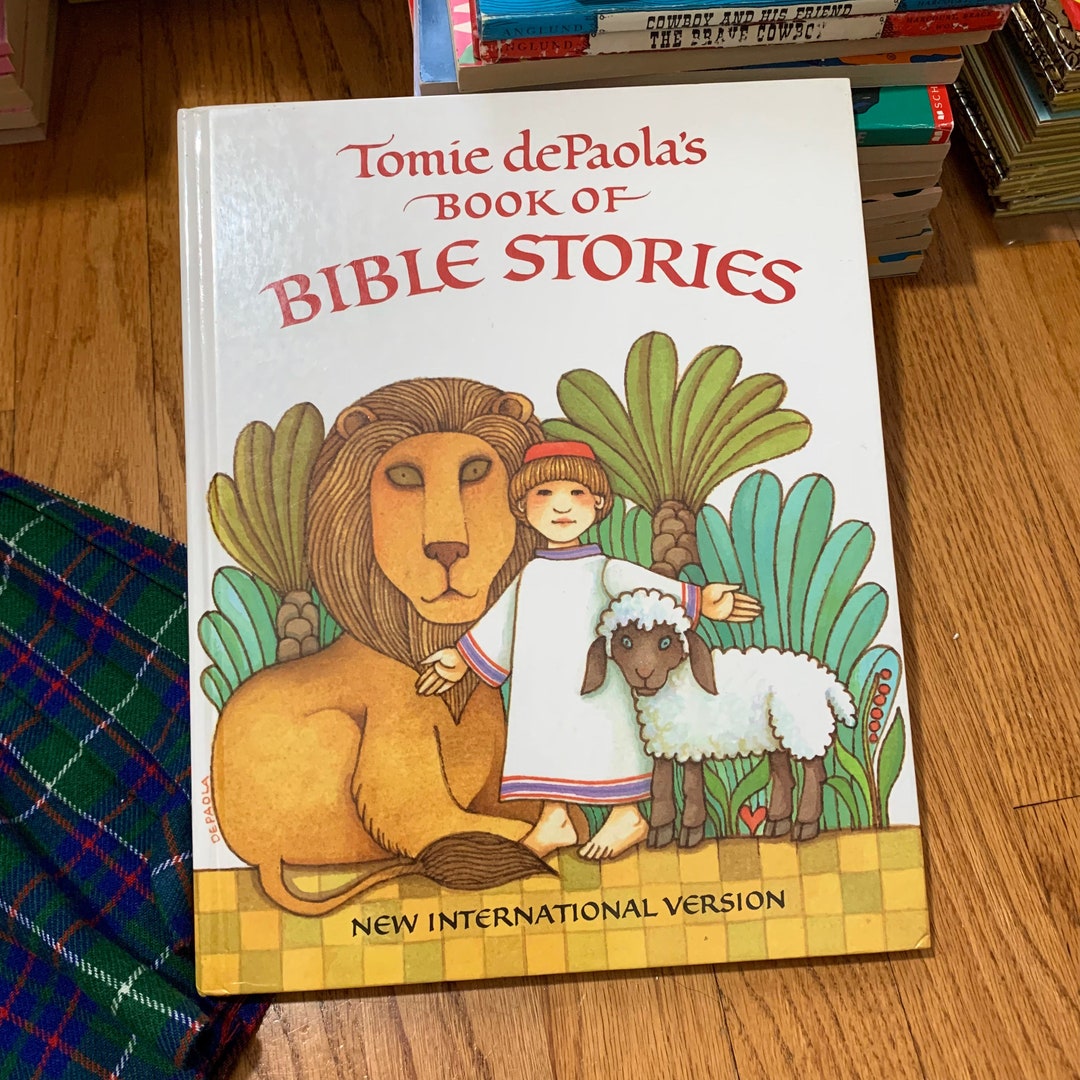 Vintage 1990s Childrens Book, Tomie Depaola Book of Bible Stories New ...