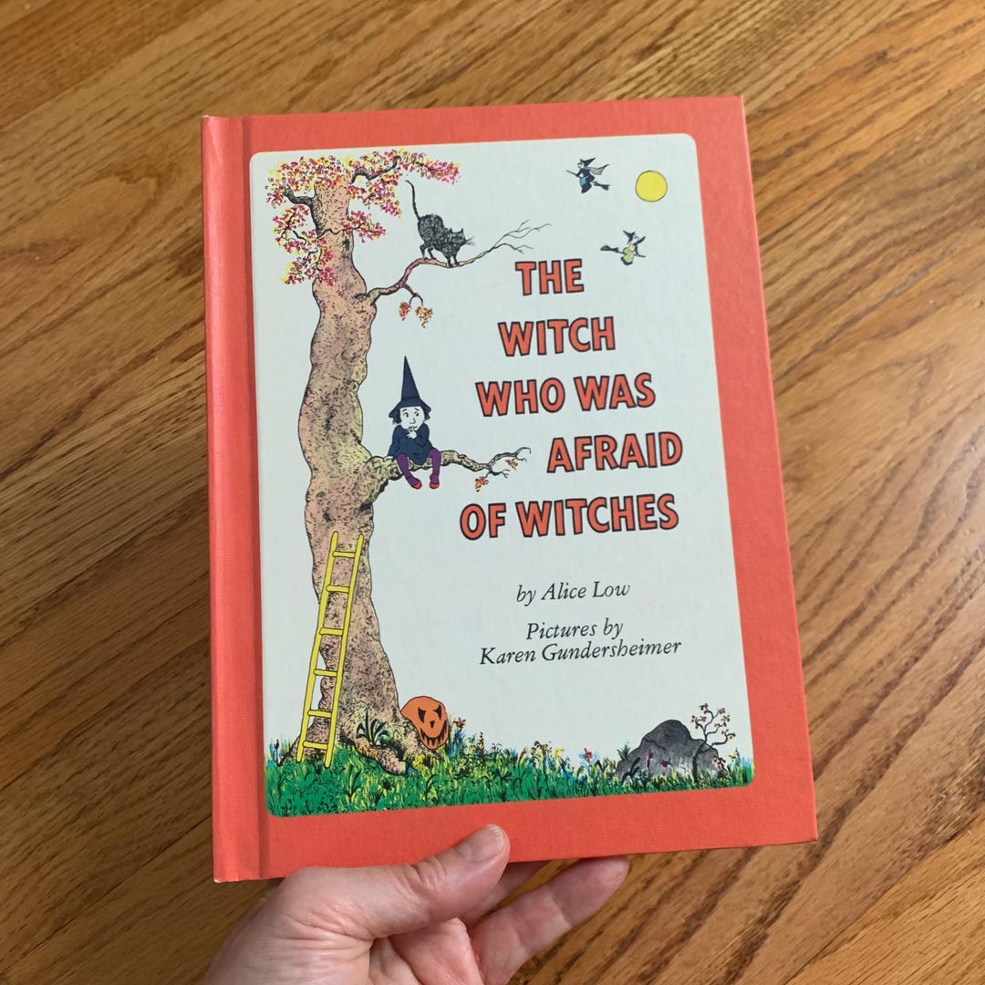 Vintage 1978 the Witch Who Was Afraid of Witches by Alice Low ...