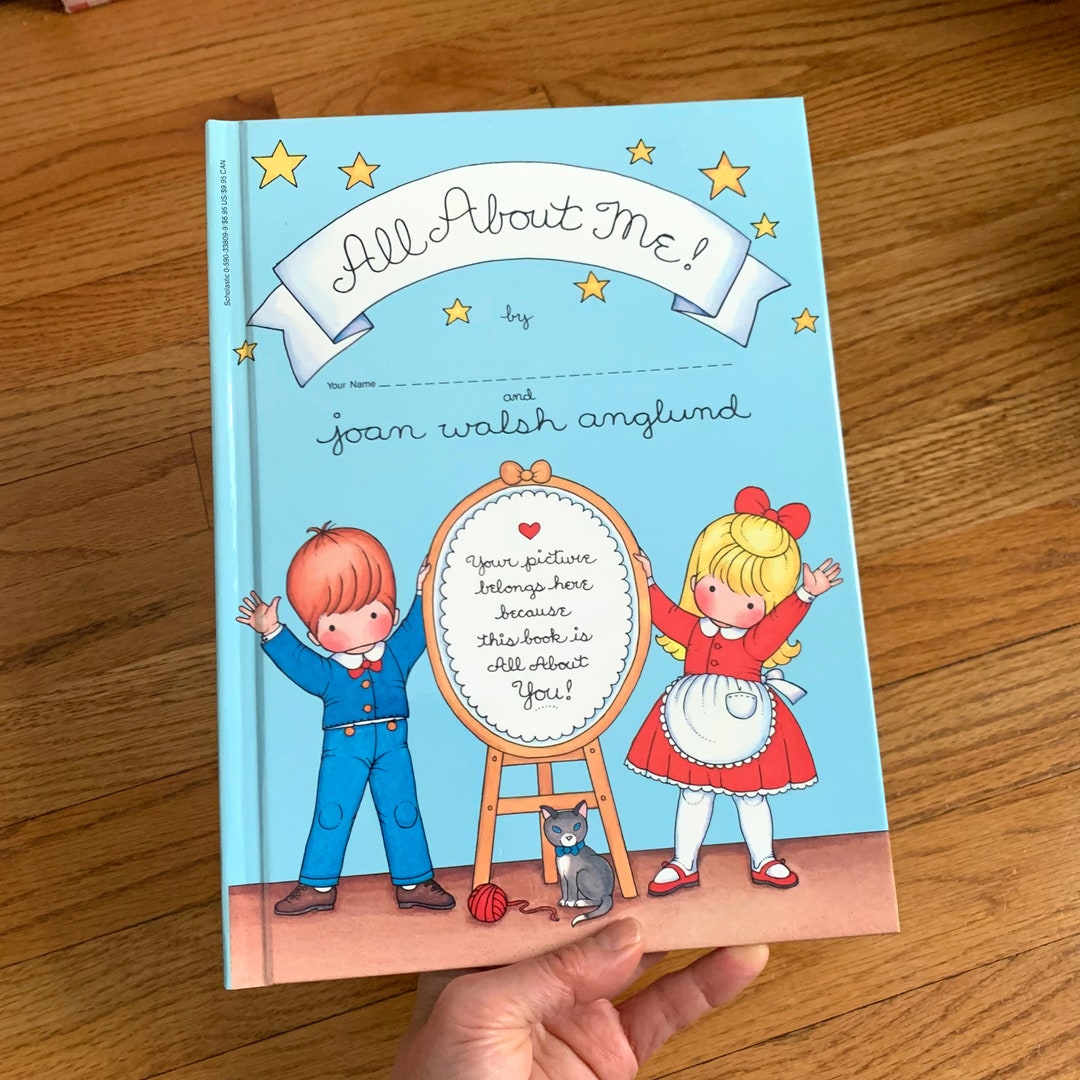 Vintage 1980s Childlrens Book, All About Me by Joan Walsh Anglund 1986 ...