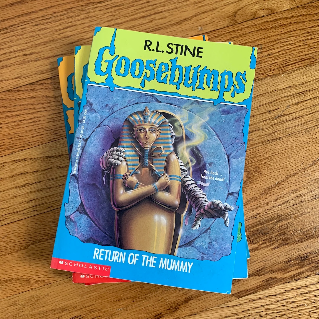 Goosebumps Return of the Mummy by RL Stine 1994 Pb VGC, Vintage 1990s ...