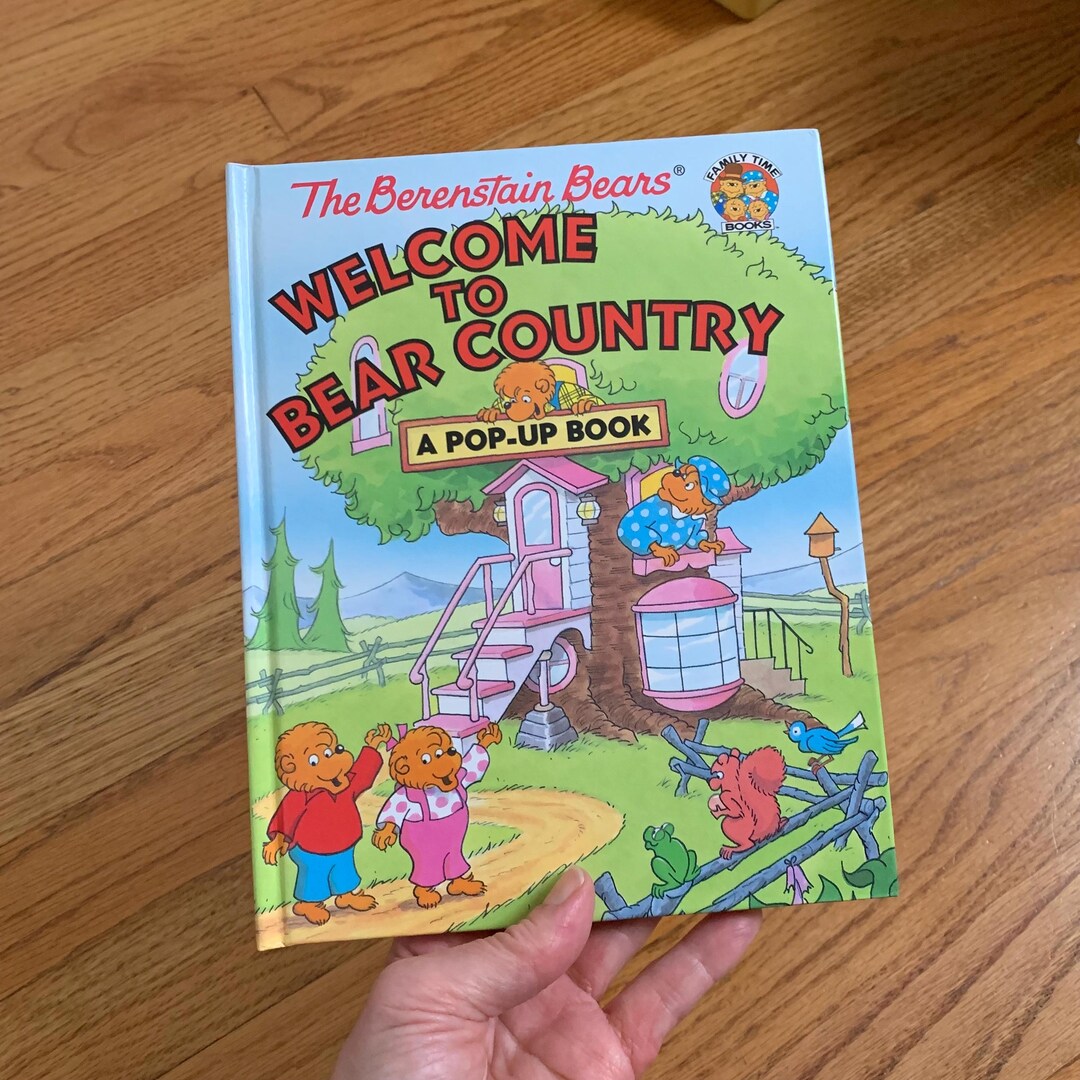 Vintage 1996 Berenstain Bears Welcome to Bear Country Pop-up Book - Hardcover EXC - Etsy