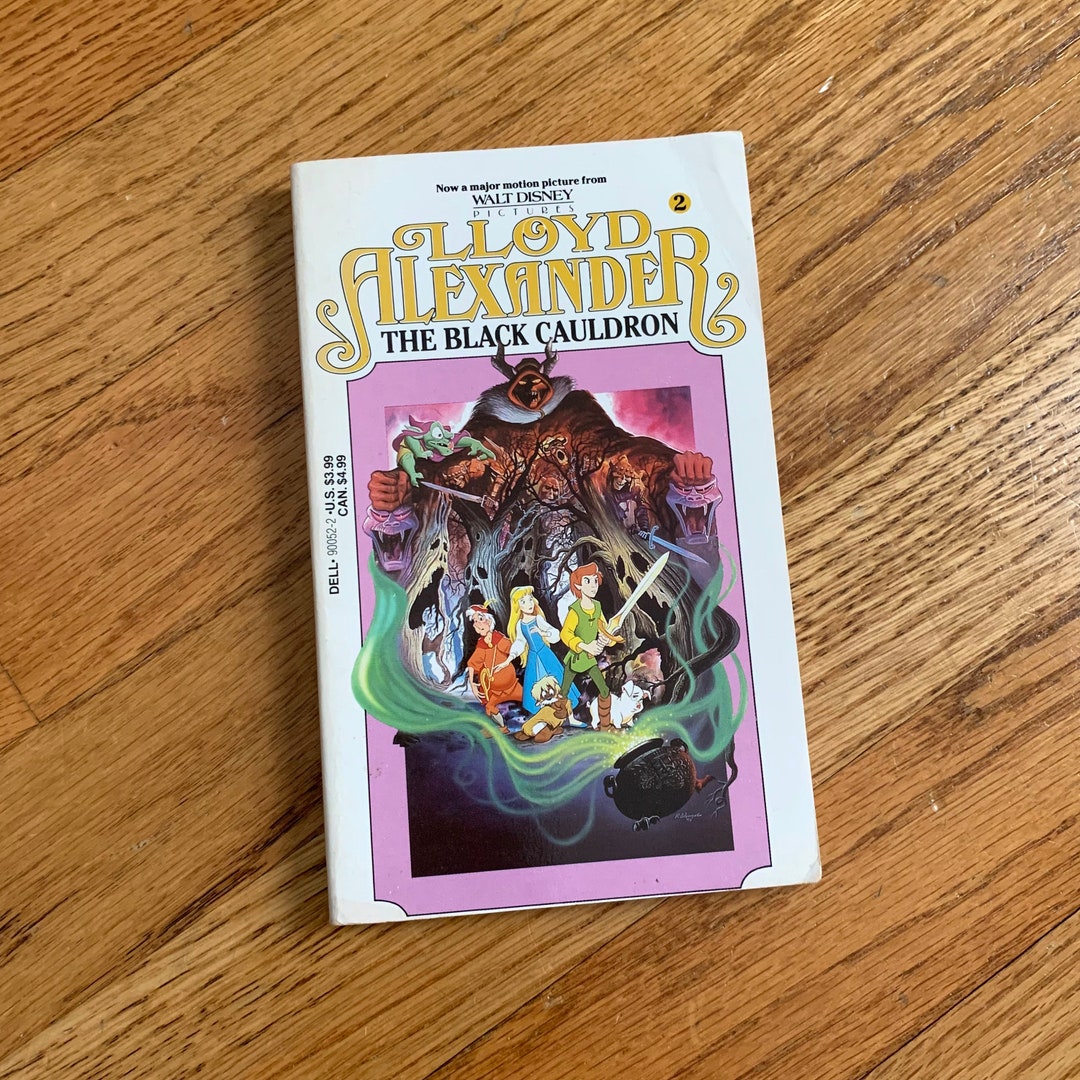 Black Cauldron by Lloyd Alexander 1985 Paperback VGC, Disney Movie ...