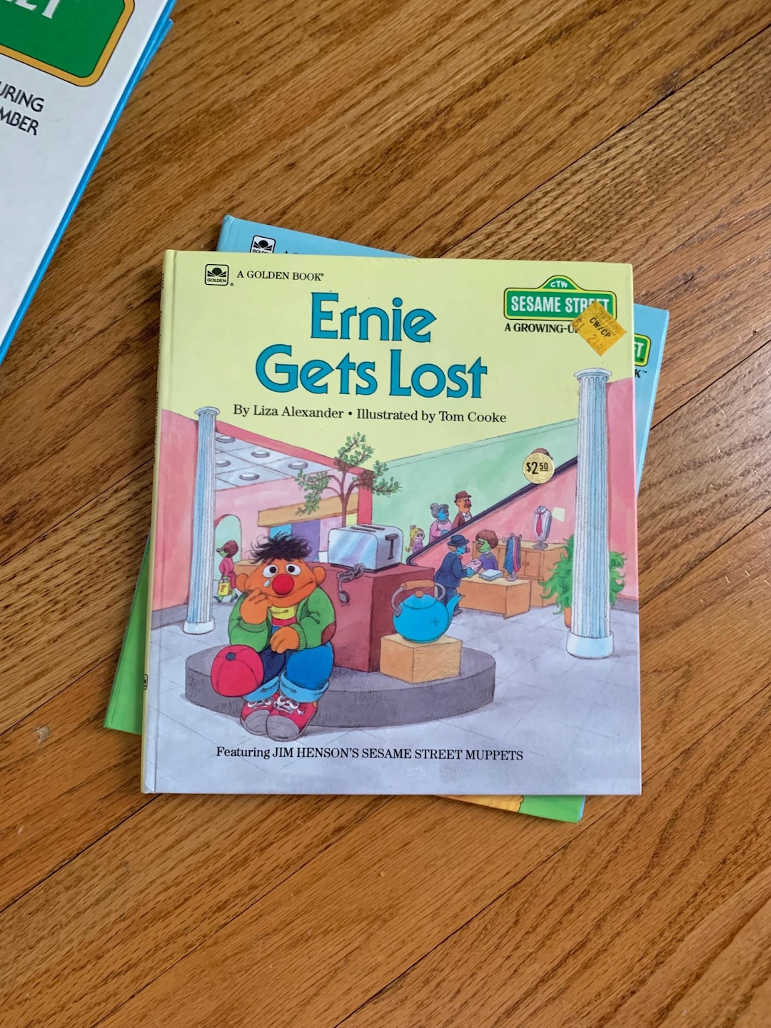 Vintage 1985 Ernie Gets Lost by Liza Alexander - Sesame Street Growing up Book Hc VGC - Etsy