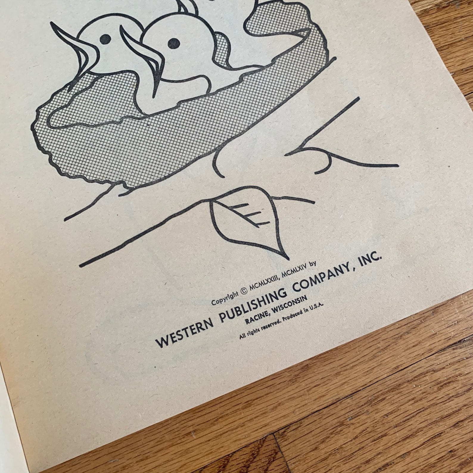 Vintage 1970s Coloring Book Easy Color Book 1973 UNUSED - Etsy