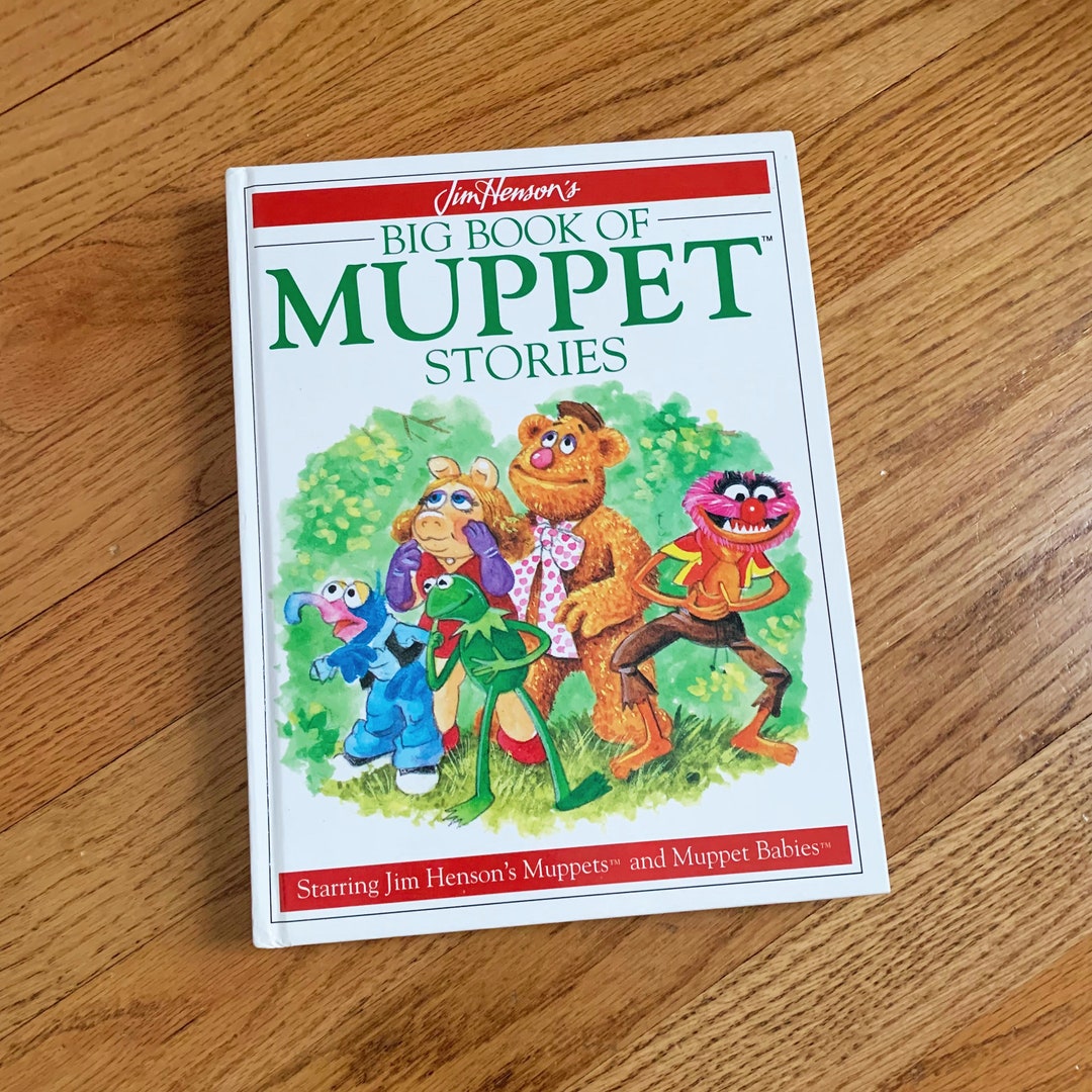 Vintage Jim Henson Big Book of Muppet Stories 1994 Hc VGC, Starring the ...