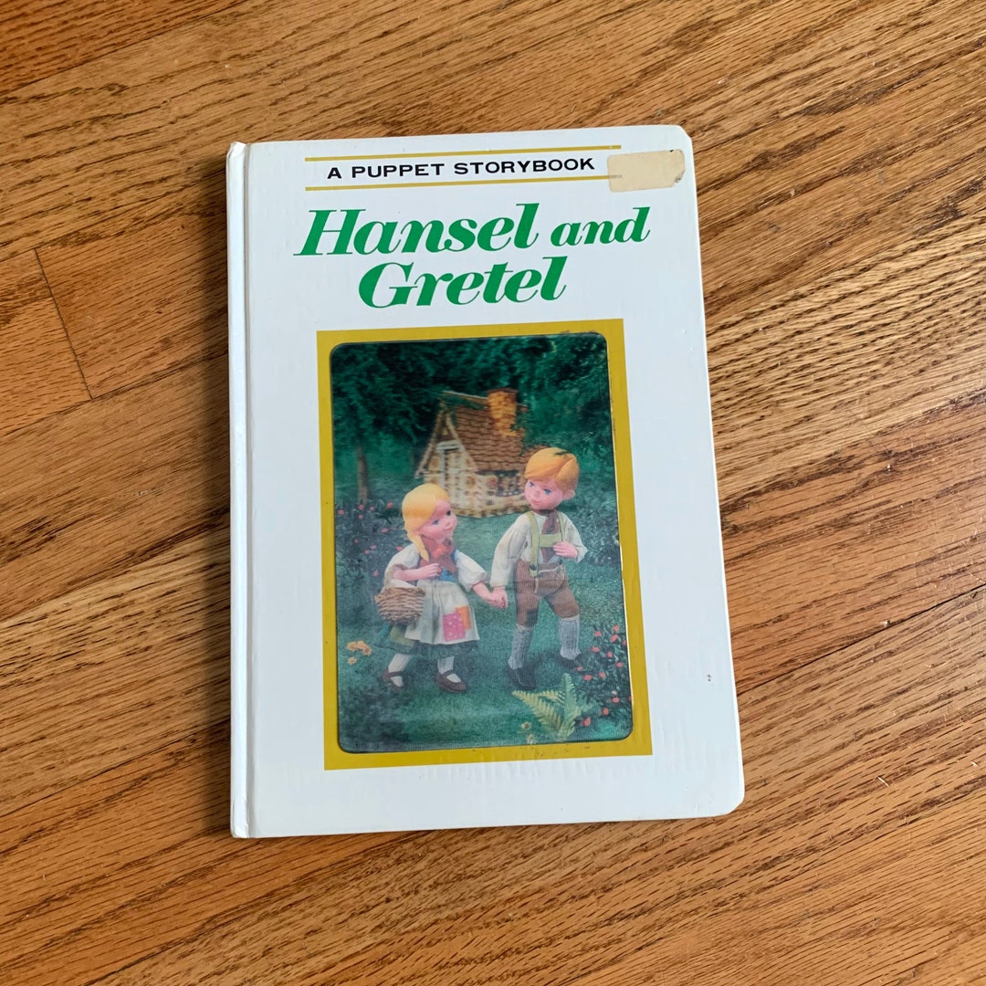 Hansel and Gretel Puppet Storybook 1970 Hc Lenticular Cover, Vintage ...