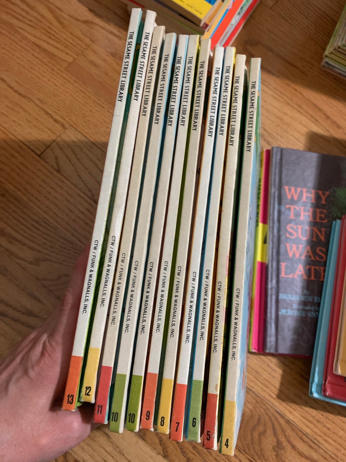 Vintage 1970s Childrens Book the Sesame Street Library Hc - Etsy