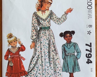 Girls Prairie Dress - Etsy