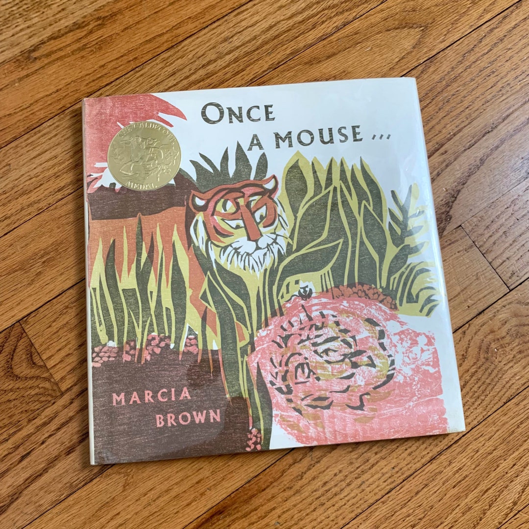Vintage 1960s Childrens Book Once a Mouse by Marcia Brown - Etsy