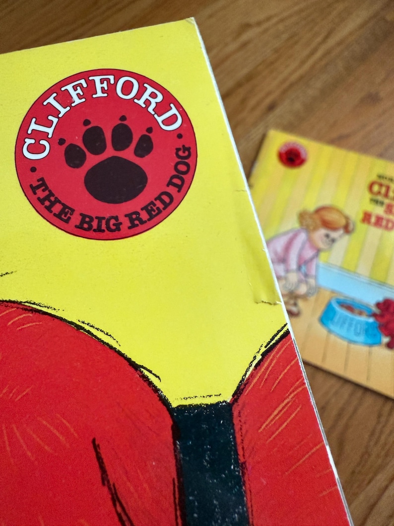 80s Clifford Big Red Dog Scholastic Paperback Set - Preschool Picture ...