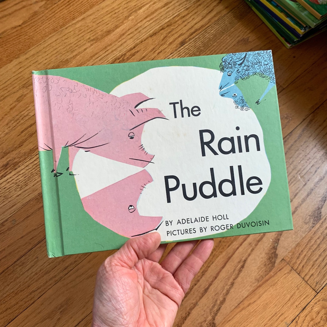 Vintage 1980s the Rain Puddle by Adelaide Holl With Roger Duvoisin ...