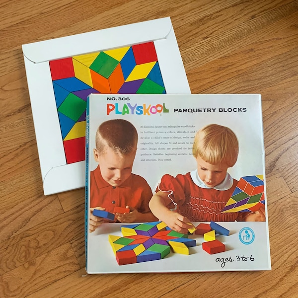 Parquetry Blocks - Etsy