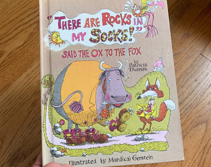 1970s Vintage Childrens Book, There Are Rocks in My Socks Said Ox to ...