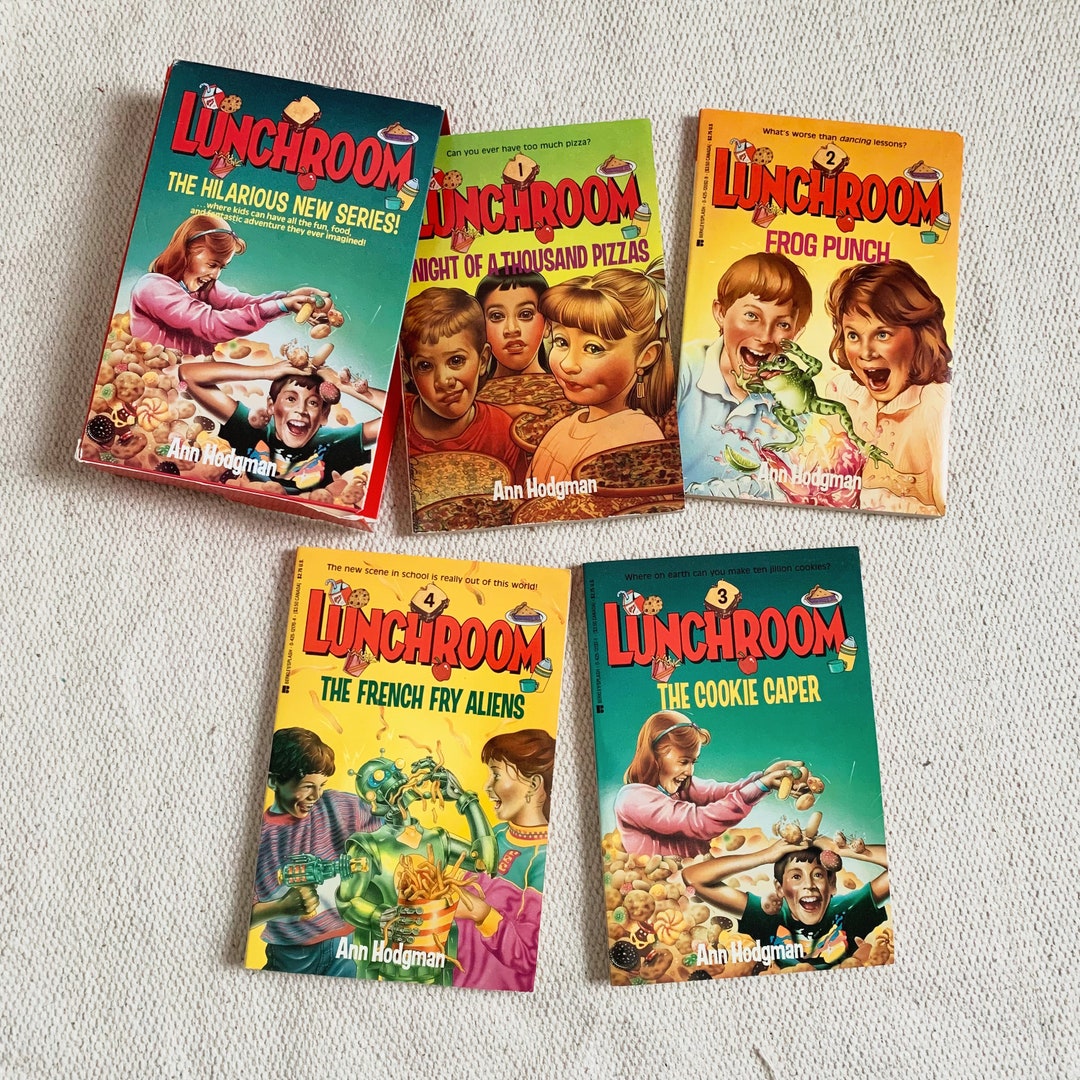 Vintage 1990s Kids Chapter Book, Lunchroom Series Paperback Box Set - Etsy