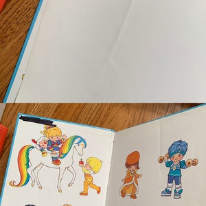 Rainbow Brite Happy Birthday Buddy Blue by Lyn Calder 1984 Hc Golden ...