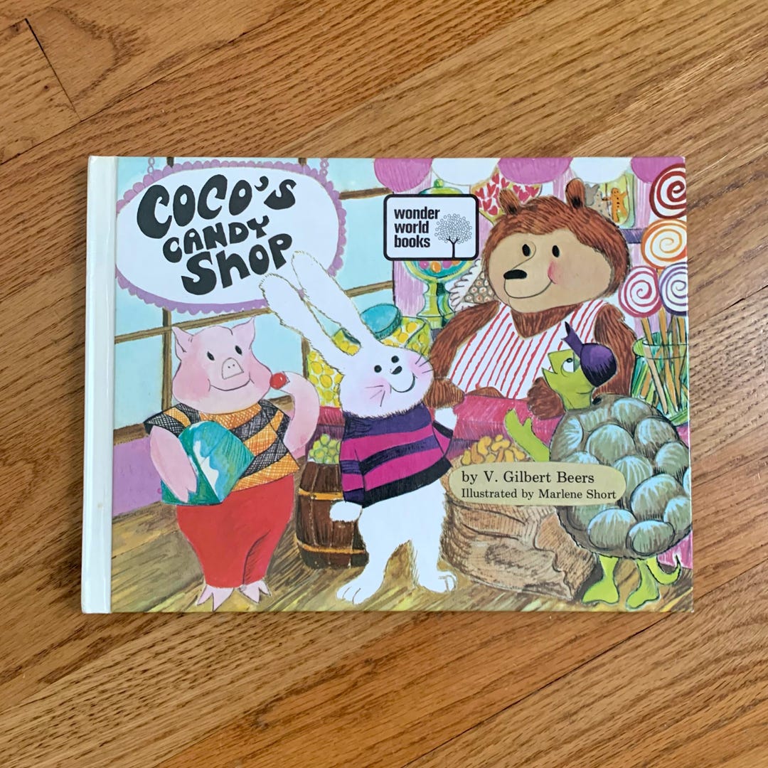 Vintage 1973 Coco's Candy Shop: Wonder World Christian Children's ...