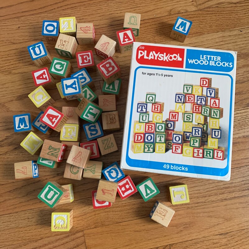 Playskool Blocks - Etsy