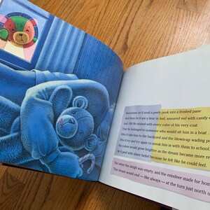 Vintage 1990s Childrens Book, Peef the Christmas Bear by Tom Hegg 1995 ...