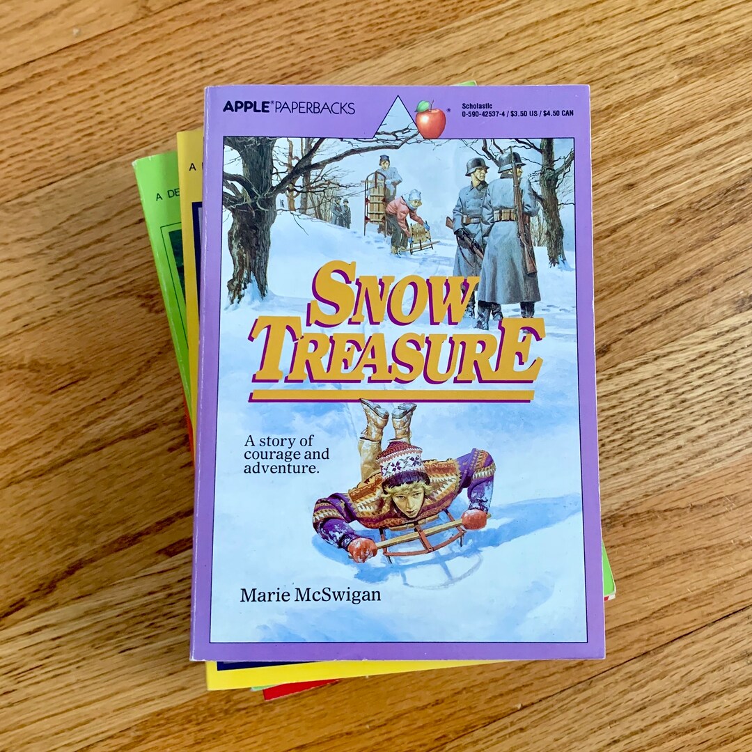 Vintage 80s Snow Treasure by Marie Mcswigan - WWII Adventure Novel ...