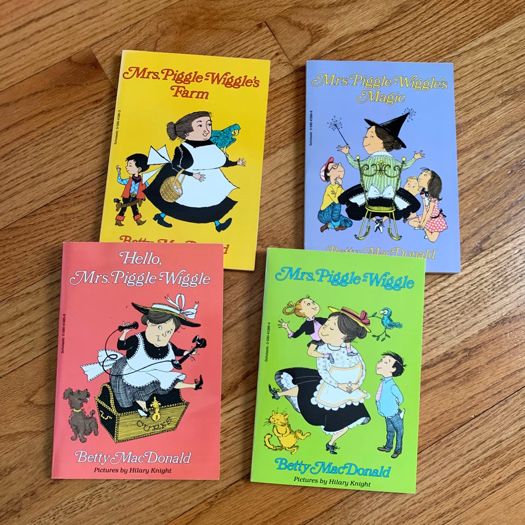 Mrs Piggle Wiggle Paperback Set 1987 EXC Betty Macdonald, Vintage Kids ...