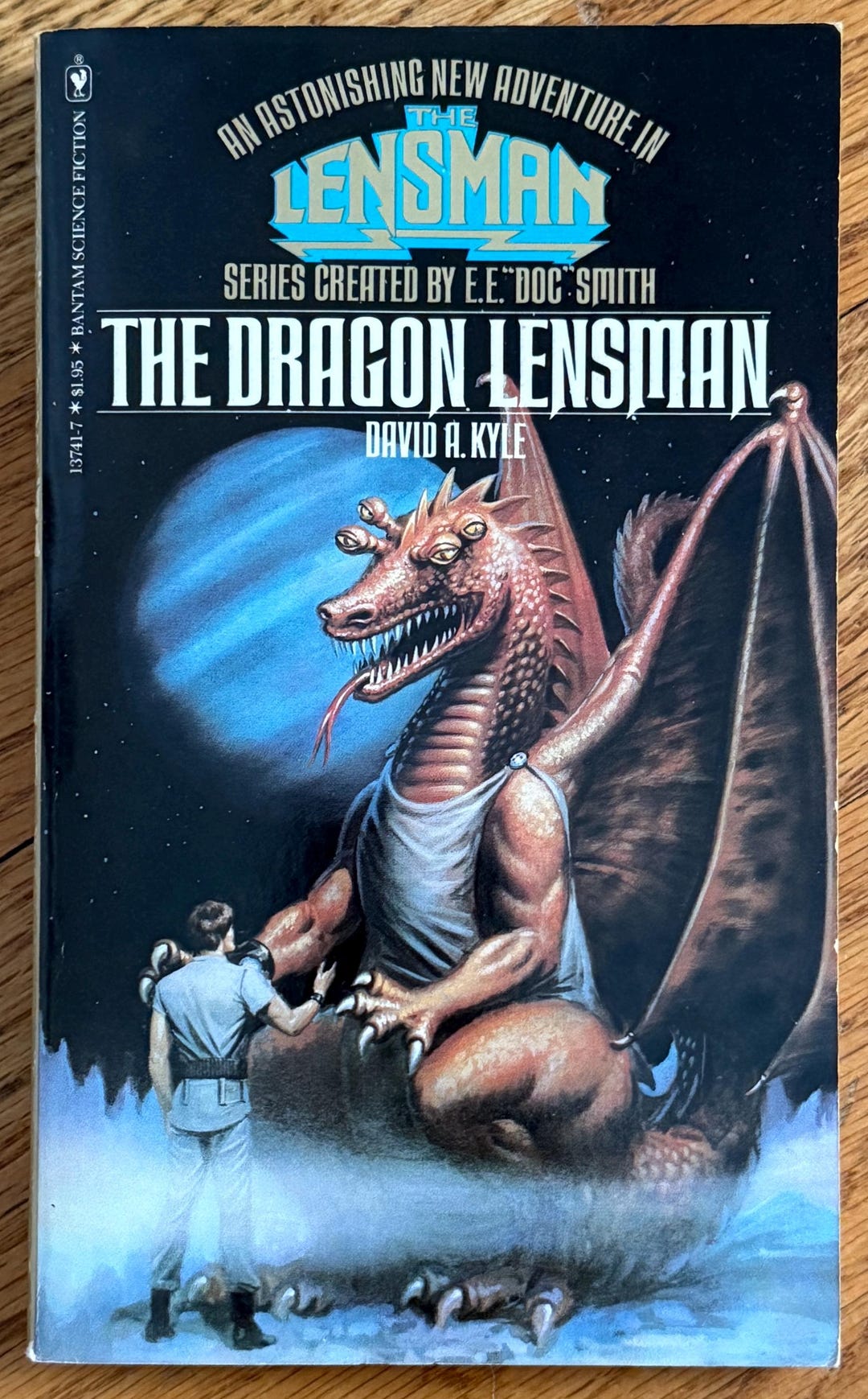 1980 the Dragon Lensman by David A. Kyle - Young Adult Fantasy Fiction ...