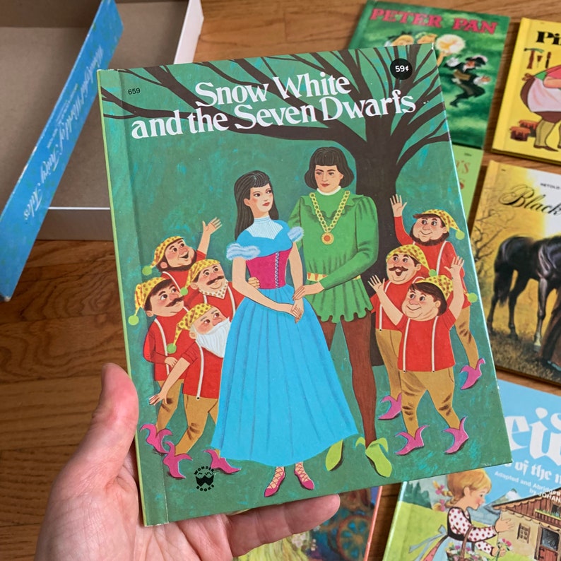 Wonder Books Wonderful World of Fairy Tales 10 Volume Box Set - Etsy
