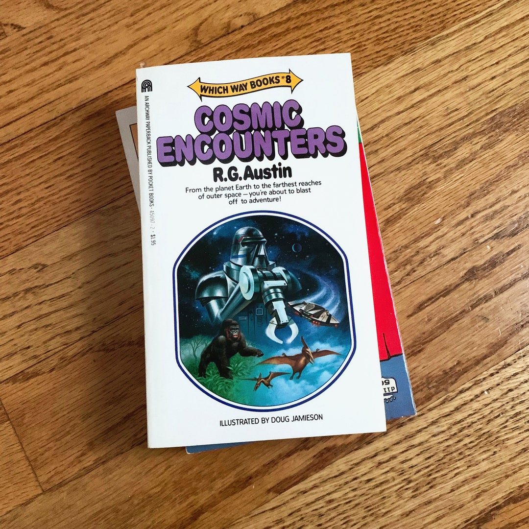 Cosmic Encounters by RG Austin 1982 Which Way Books Pb VGC, Choose Your ...
