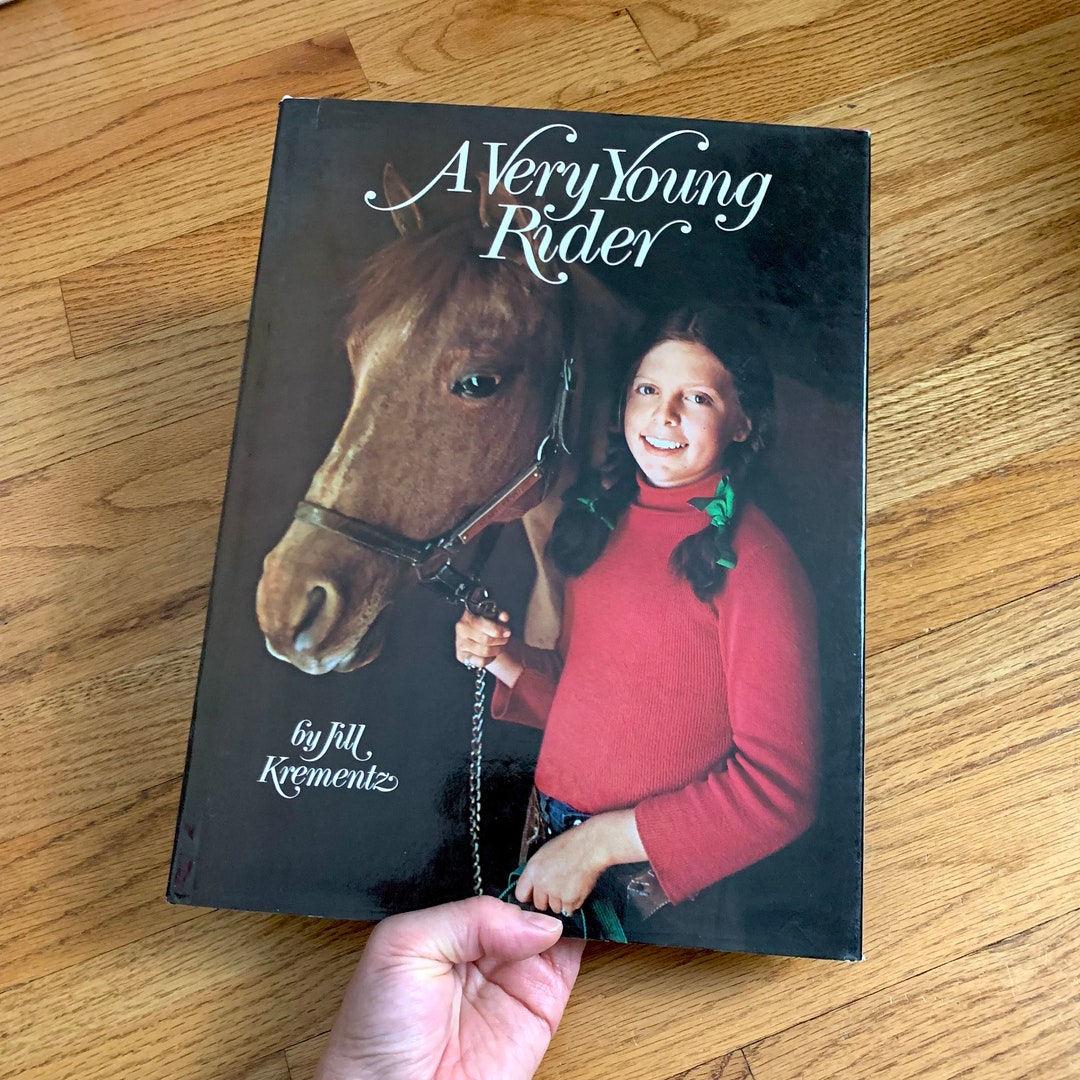 A Very Young Rider by Jill Krementz 1977 Hcdj, Vintage Children's Book ...
