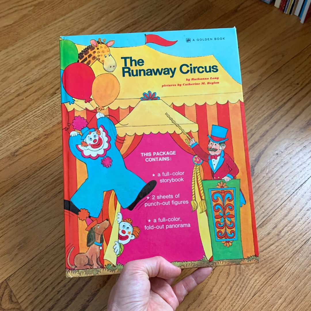 Vintage 1973 Runaway Circus by Ruthanna Long - Children's Storybook on ...