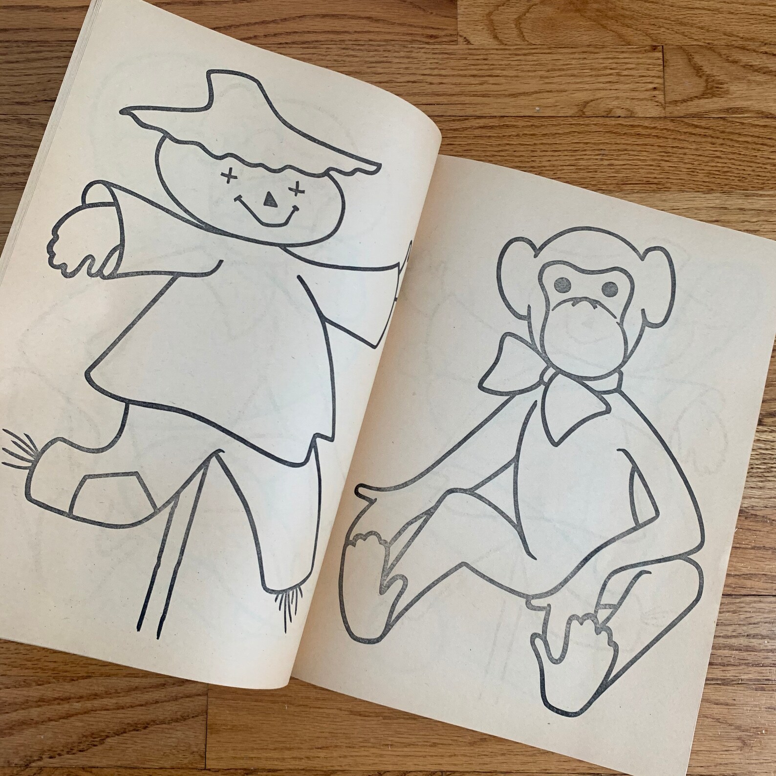 Vintage 1970s Coloring Book Easy Color Book 1973 UNUSED - Etsy