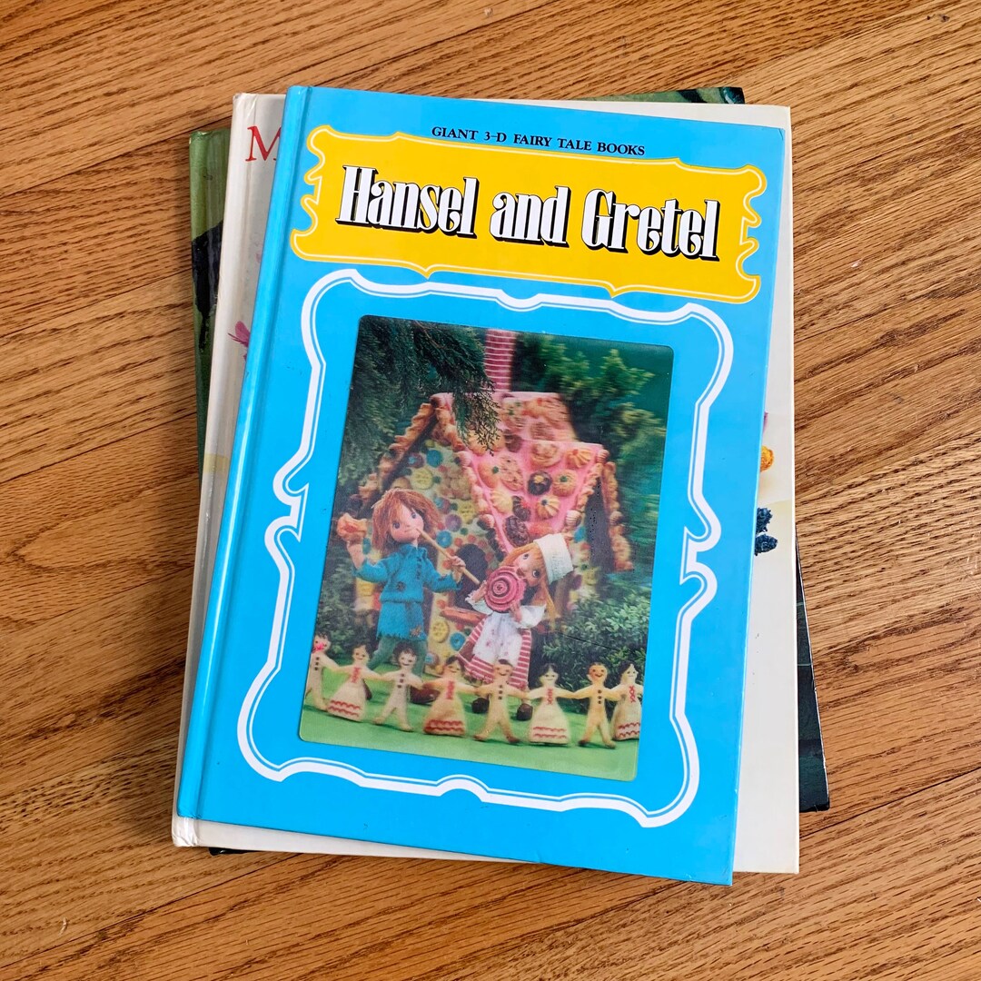 Hansel and Gretel Giant 3D Fairy Tale Puppet Book Lenticular Cover ...