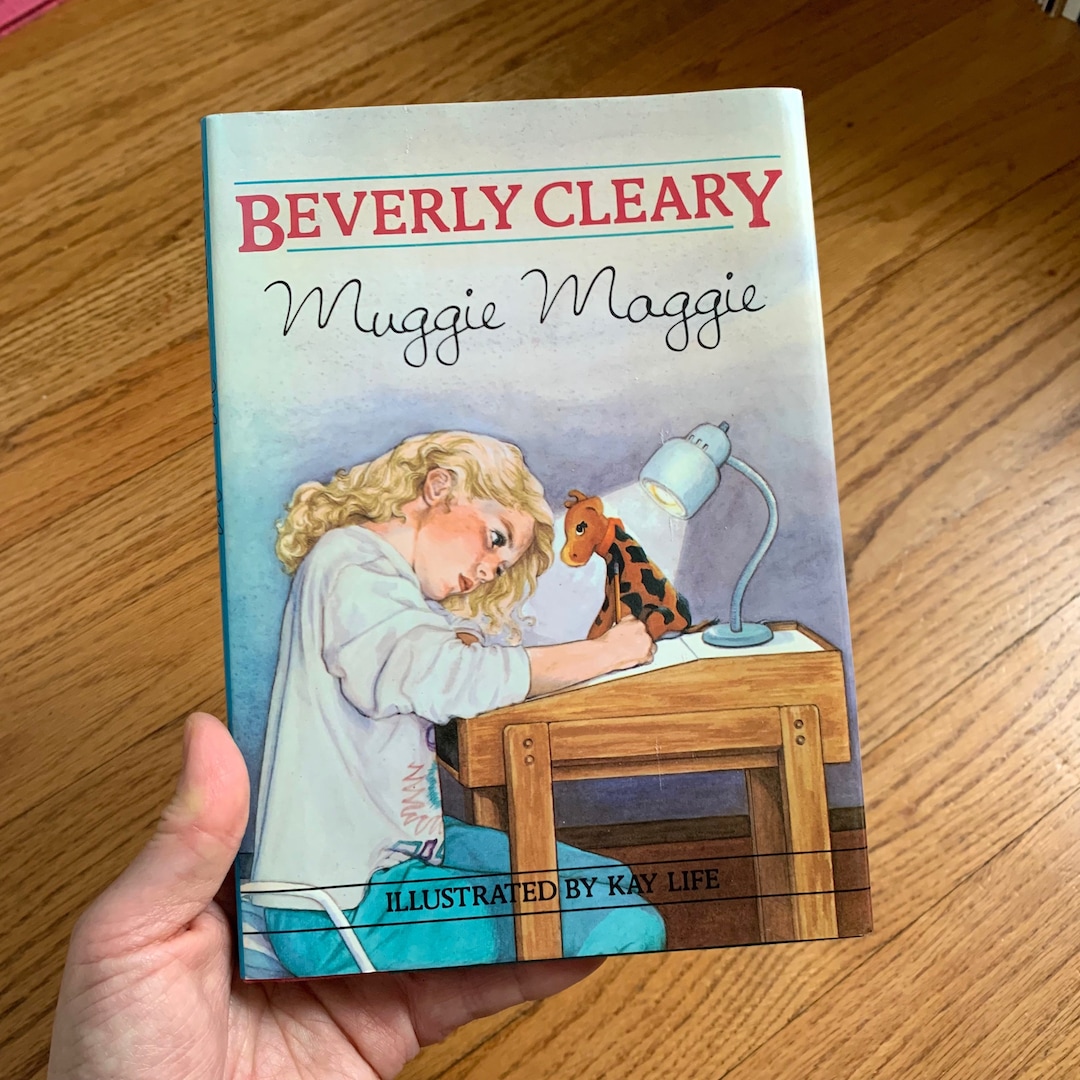 Muggie Maggie by Beverly Cleary 1990 Hcdj VGC, Vintage Kids Chapter ...