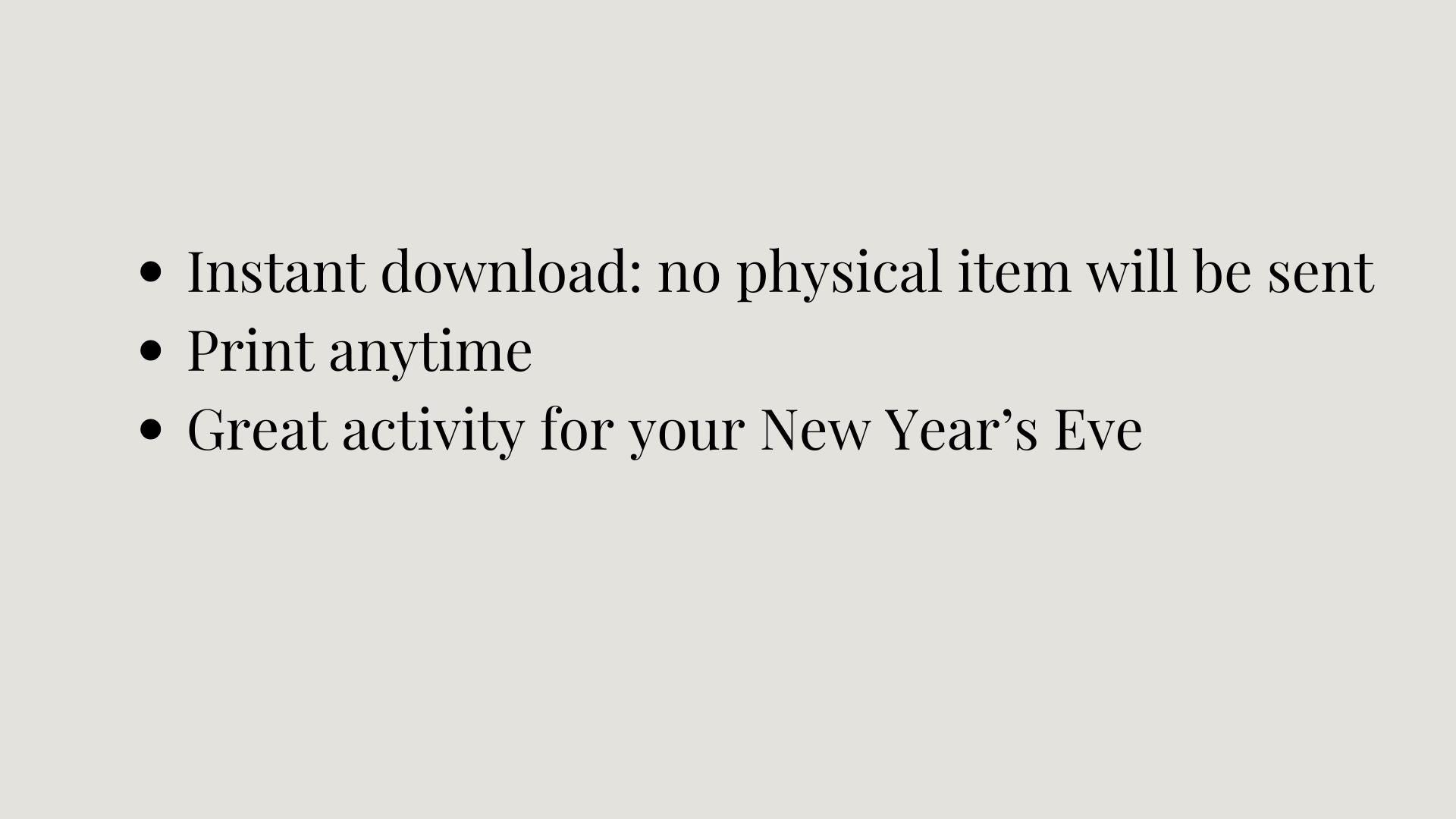 2024 Reflection and 2025 Resolutions Poster Digital Download for New ...