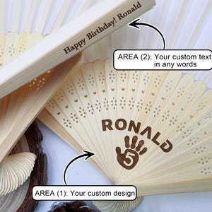 Custom Quinceañera Party Hand Fans Mis Quince Favors Fan & Bag Set Bulk ...
