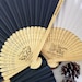 Personalized Hand Fans Bulk Wedding Party Favors Gifts for Guest ...