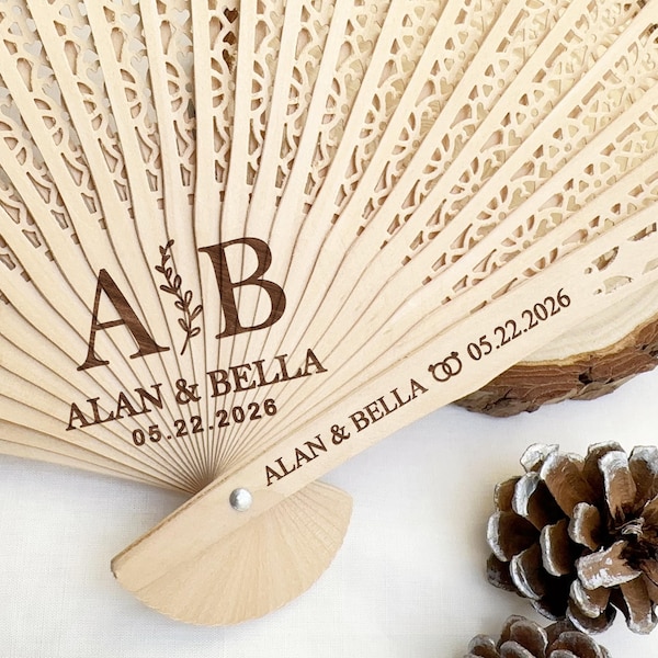 Custom Fan Wedding Favors - Etsy