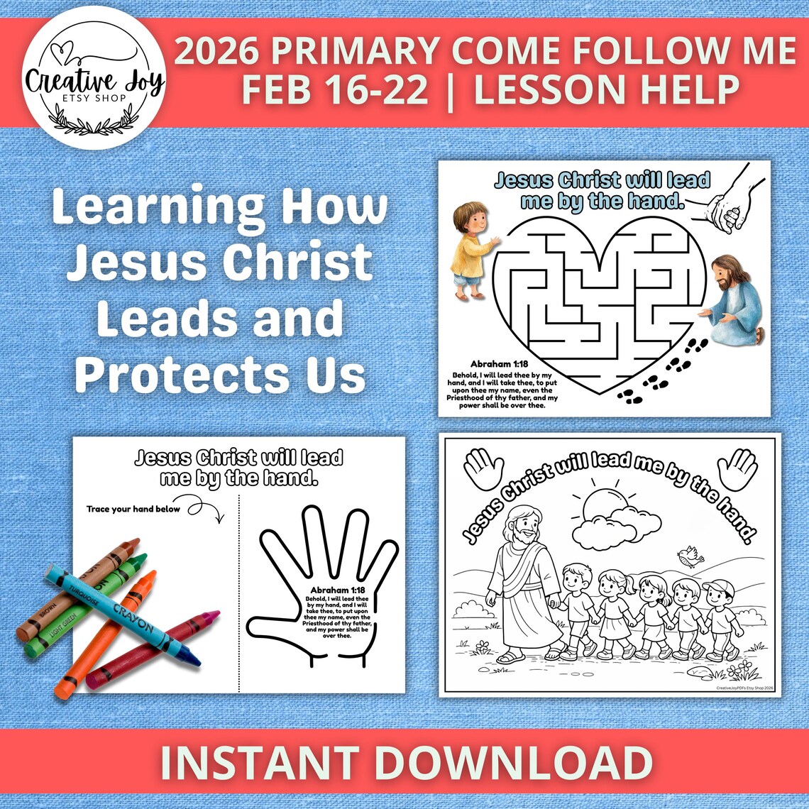 2026 Primary Come Follow Me Lesson Help | Feb 16–22 | Genesis 12–17 ...