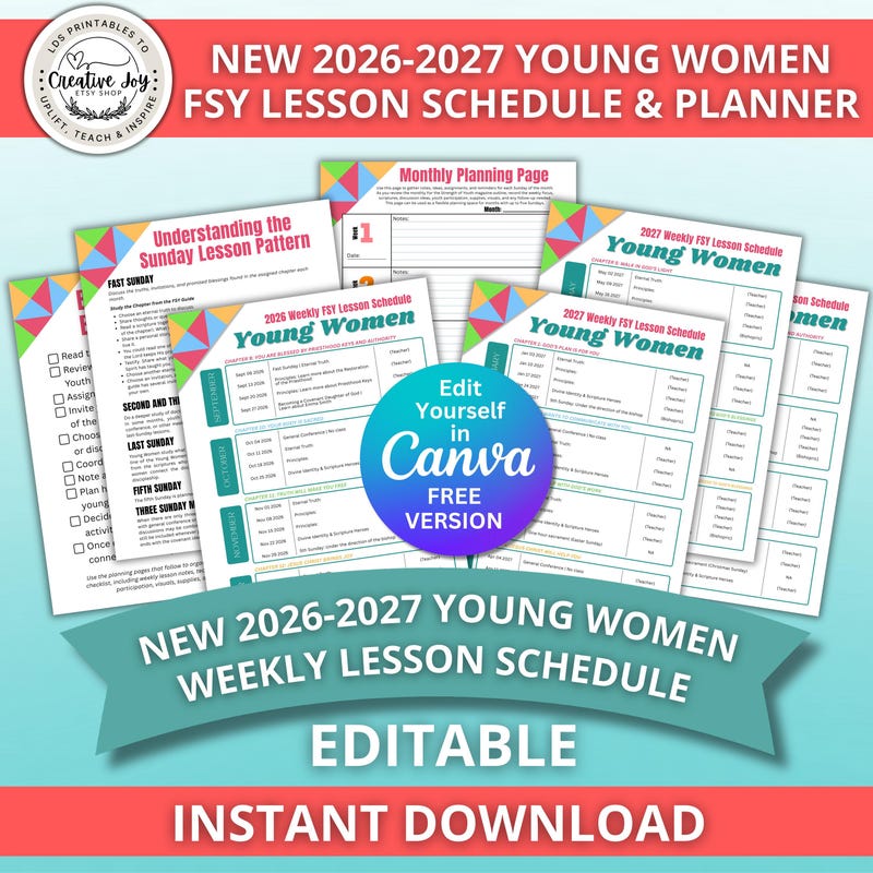 2026 Schedule Book - Etsy