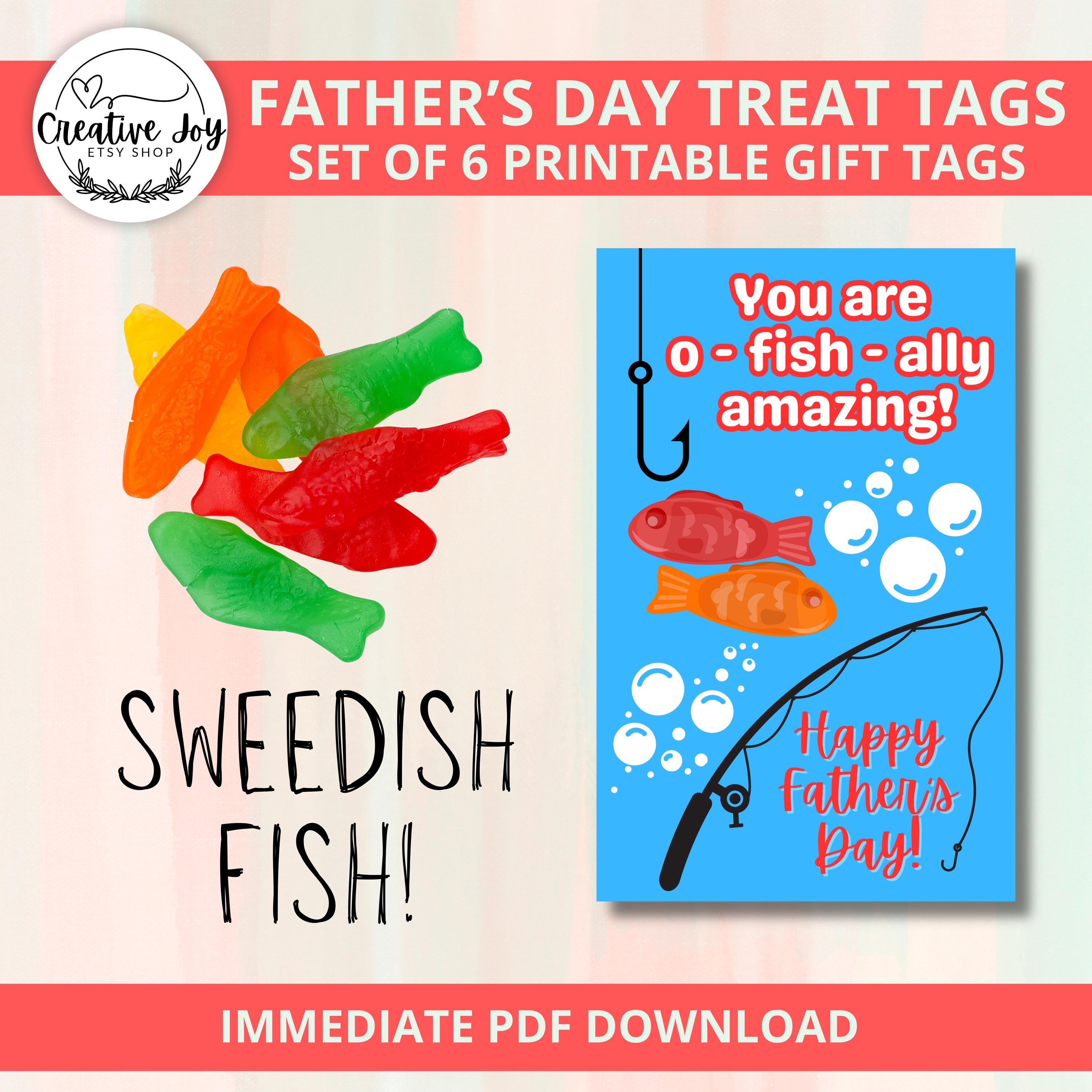 Printable Father's Day Treat Tags | Candy Grams | Father's Day Gift ...