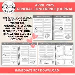 April 2025 General Conference Journal & Study Guide | LDS General ...