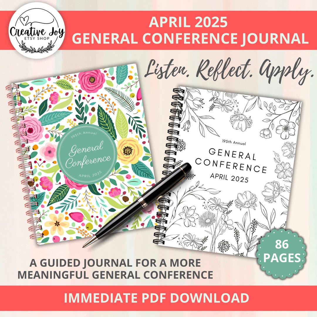 April 2025 General Conference Journal & Study Guide | LDS General ...