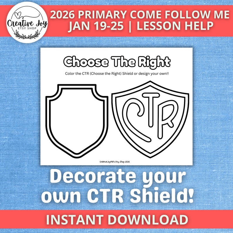 2026 Primary Come, Follow Me Lesson Help | Jan 19–25 | the Fall of Adam ...