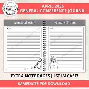 April 2025 General Conference Journal & Study Guide | LDS General ...