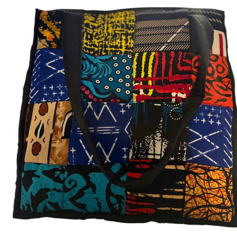 African Fabric Bag - Etsy