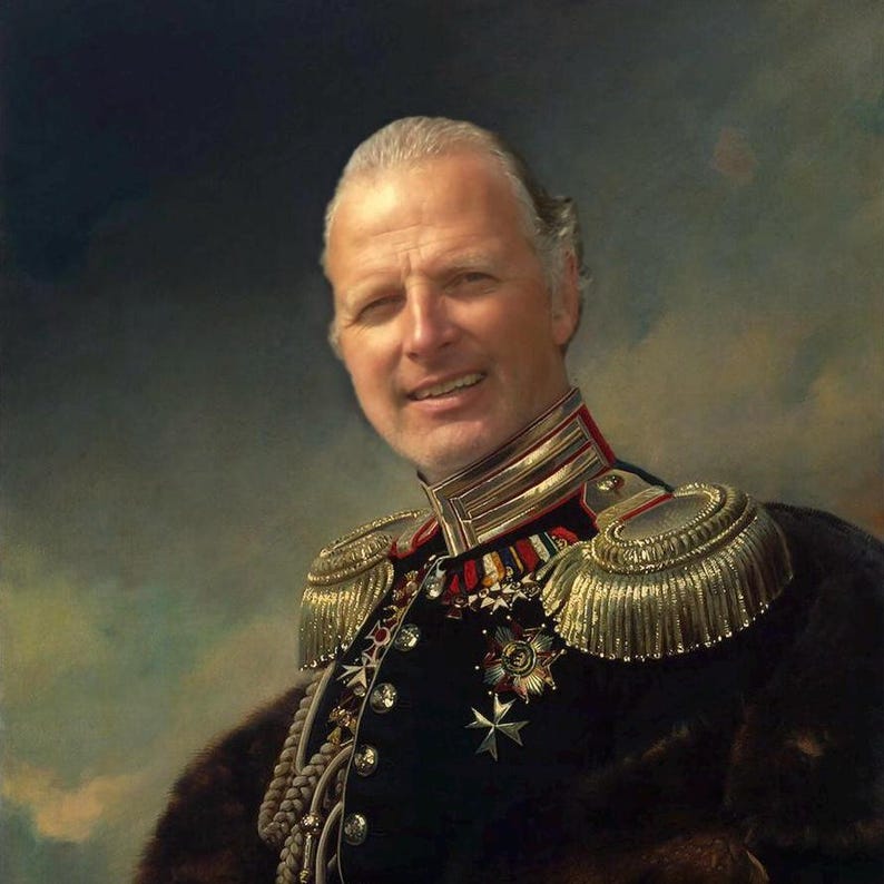 Custom Portrait From Photo, Medieval Portrait, Royal Portrait ...