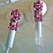 Bling Bling Studded White Ear Buds Pink N Purple Swarovski Flatback ...