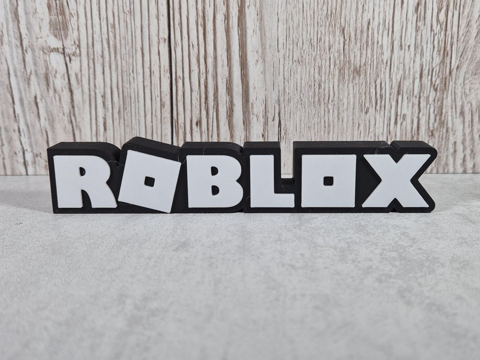 Roblox 3D Printed Desk Sign – Custom Gamer Decor, Perfect Gift ...