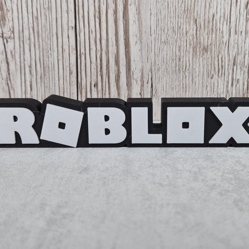 Roblox Name Plate - Etsy
