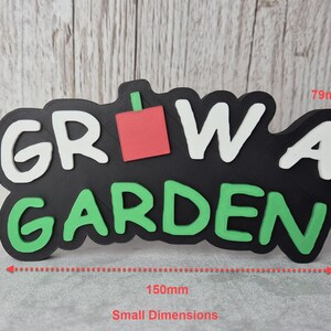 Roblox Grow a Garden 3D Printed Desk Sign: Gamer Decor - Available in 2 ...