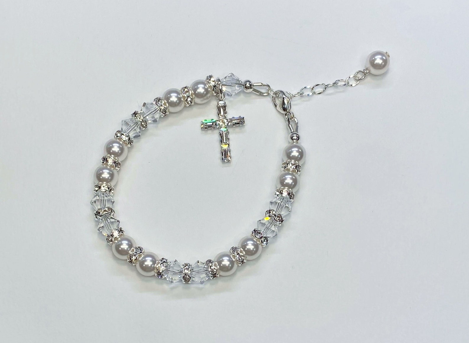 First Communion Gift Baptism Gift First Communion Bracelet - Etsy